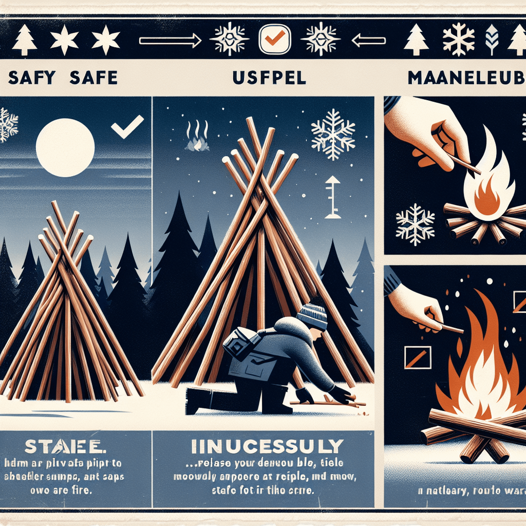 Stay Warm and Safe: How to Build a Fire Properly | WW3 Survival