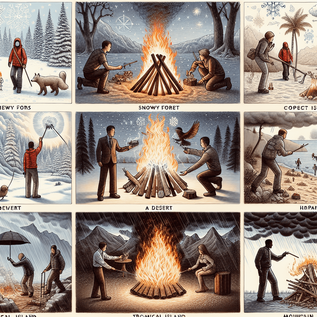 The Ultimate Guide to Building a Fire in Any Environment | WW3 Survival